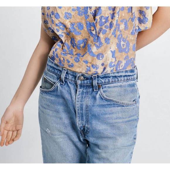 Smythe | Tops | New Smythe Yoda Blouse In Metallic Lavender Leopard ...